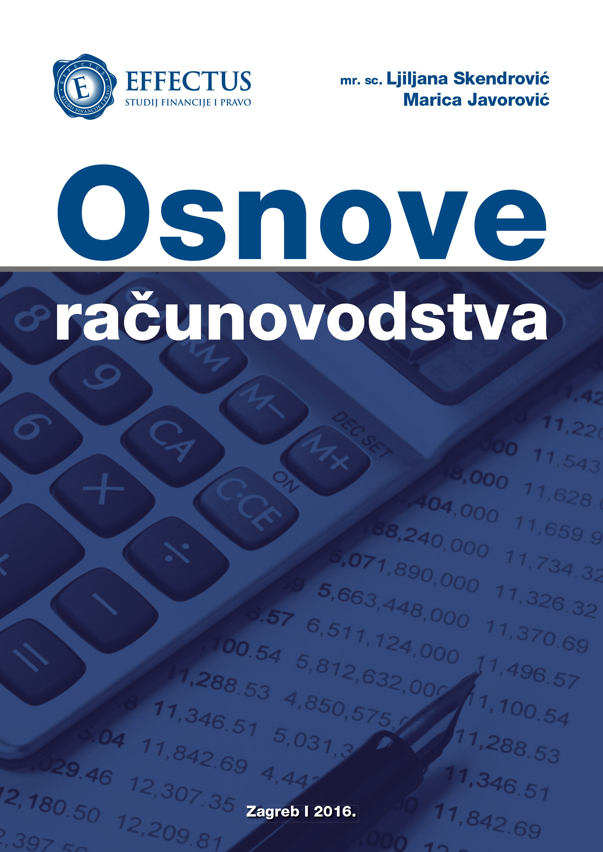 OSNOVE RAČUNOVODSTVA ⋆ Poslovna knjižara UM