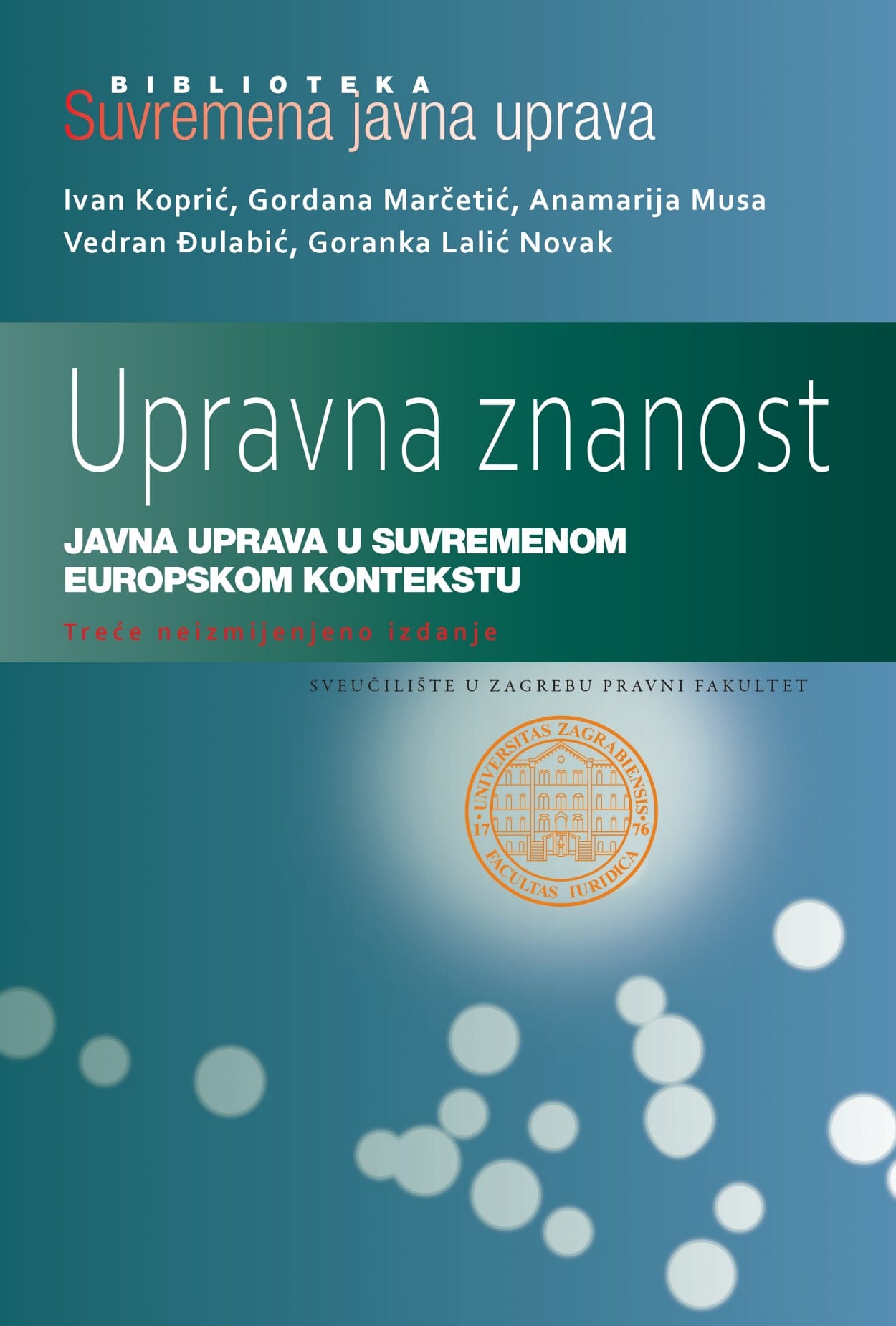 UPRAVNA ZNANOST | Poslovna knjižara UM